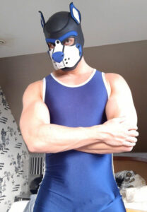 เปิดวาร์ป นายแบบฝรั่งเศส Pup Buday นายแบบนู้ด หน้ากากสุนัข ของใหญ่อมชมพู