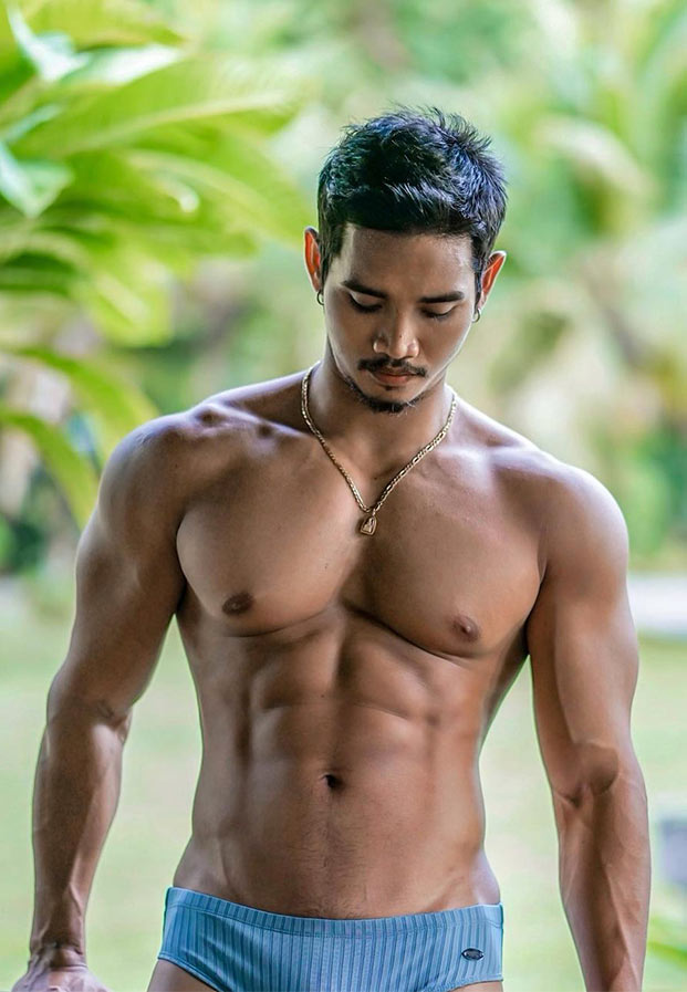 Parnthit Wichaidit เปิดวาร์ป หนุ่มหล่อเข้ม ซิกแพคแน่น หุ่นแซ่บเวอร์