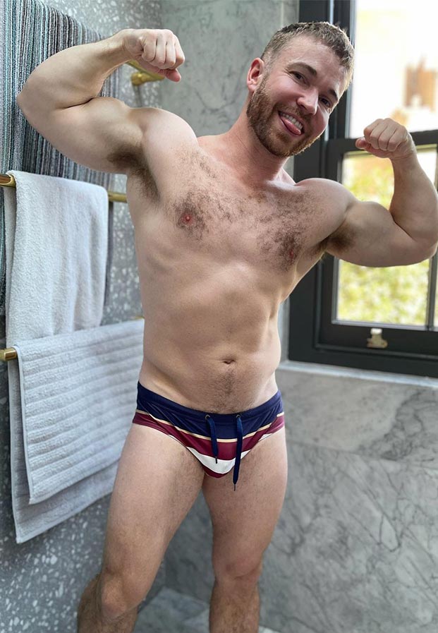 Gabriel Cross เปิดวาร์ป ดารา AV ชายฝรั่งหล่อหุ่นล่ำ กล้ามแน่นมาก